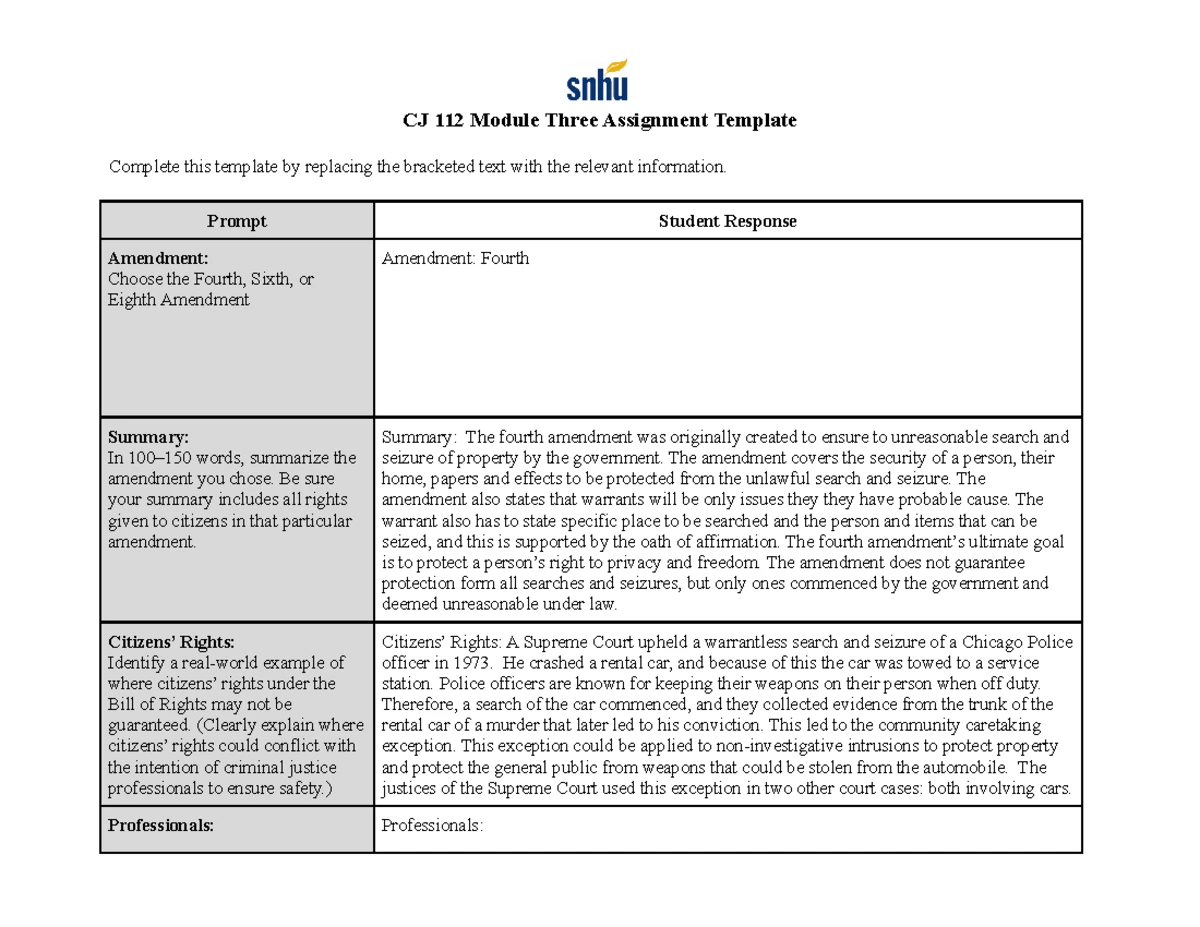 Mod 1 - Quiz - Module 1 Quiz - Laws that define criminal acts and how ...