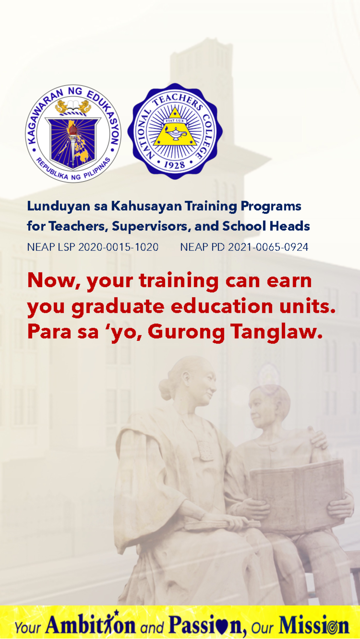 NTC NEAP Teacher Training Programs Brochure 2020-2021 Updated - Studocu