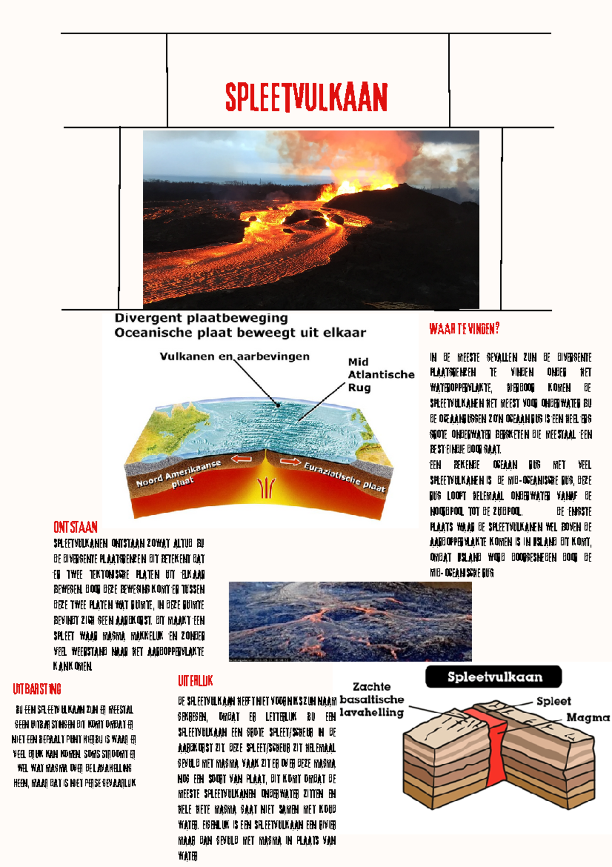 Vulkanen: Ontstaan, Soorten en Uitbarstingen van Spleet-, Strato- en ...