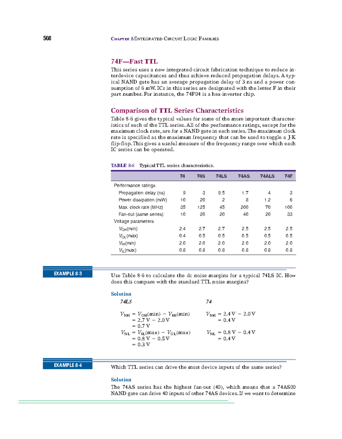 Title: 74F TTL Logic Family Characteristics and Applications - Studocu