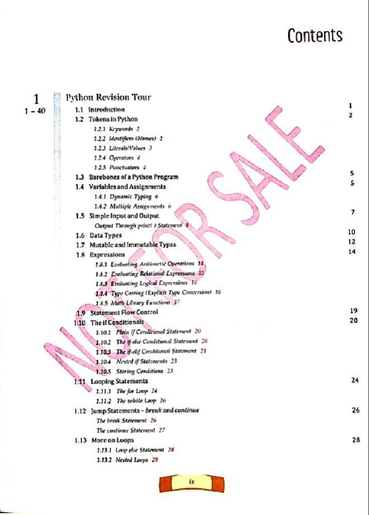 Python Revision Tour: Key Concepts and Techniques - Studocu