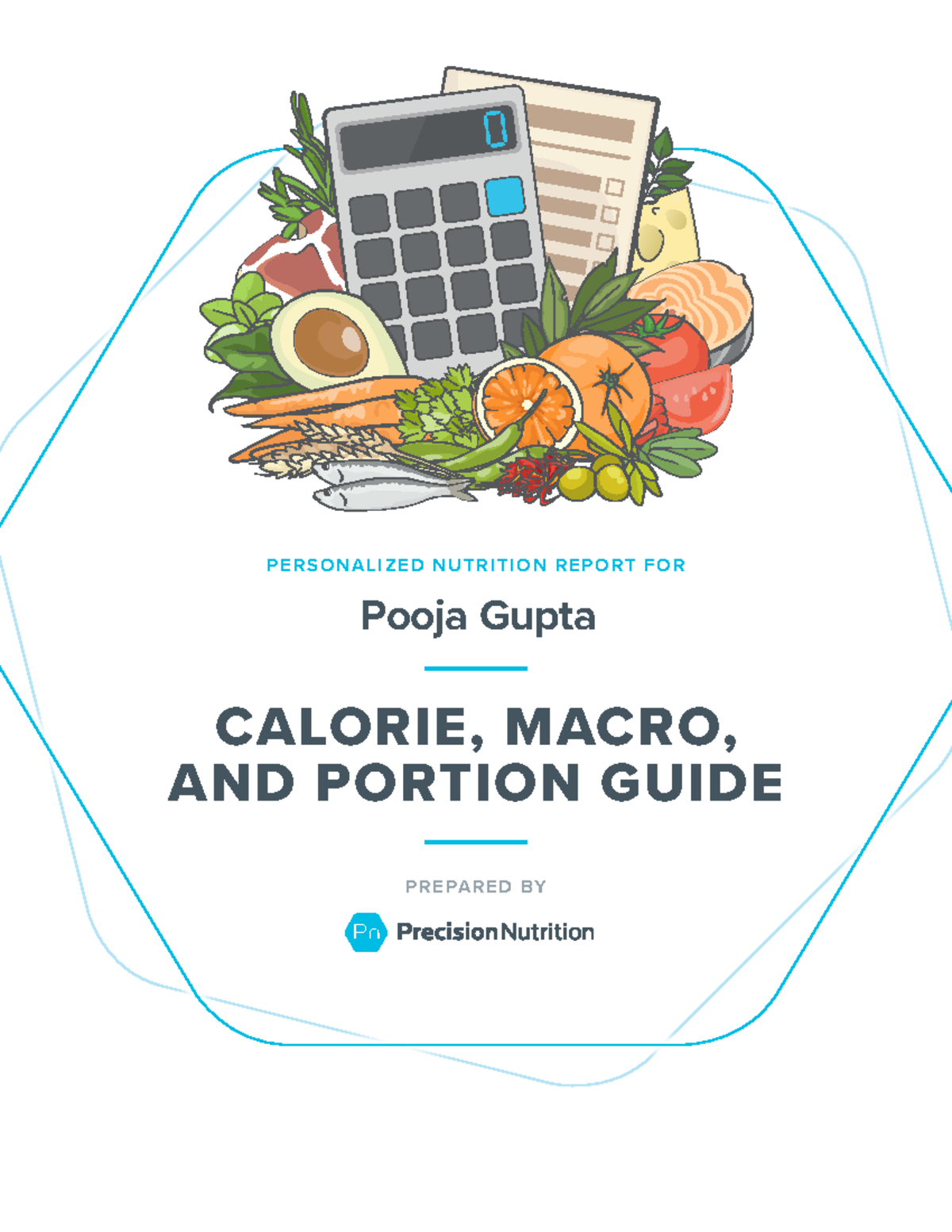 Calorie, Macro, and Portion Guide for Pooja Gupta: A Personalized ...