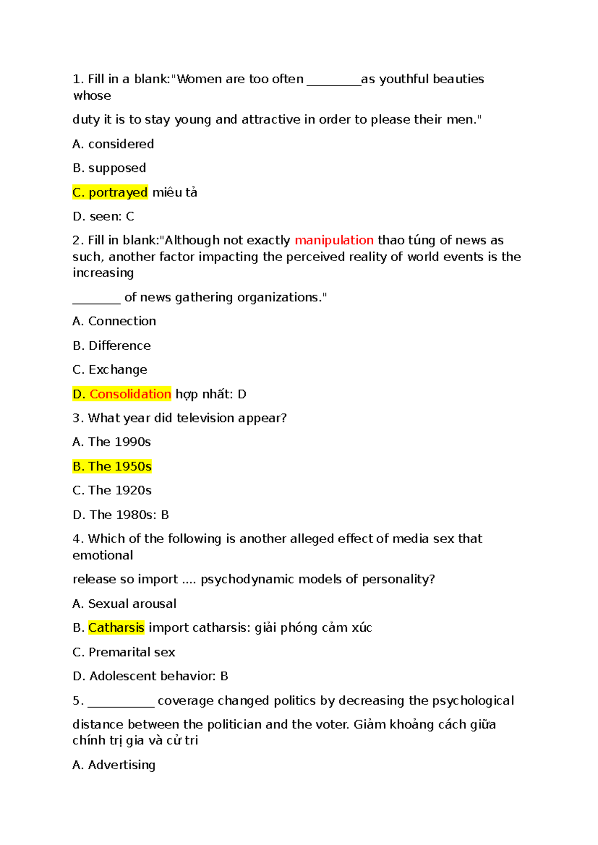 MMP201 FE - Practice Exam Questions for MMP101 Course - Studocu