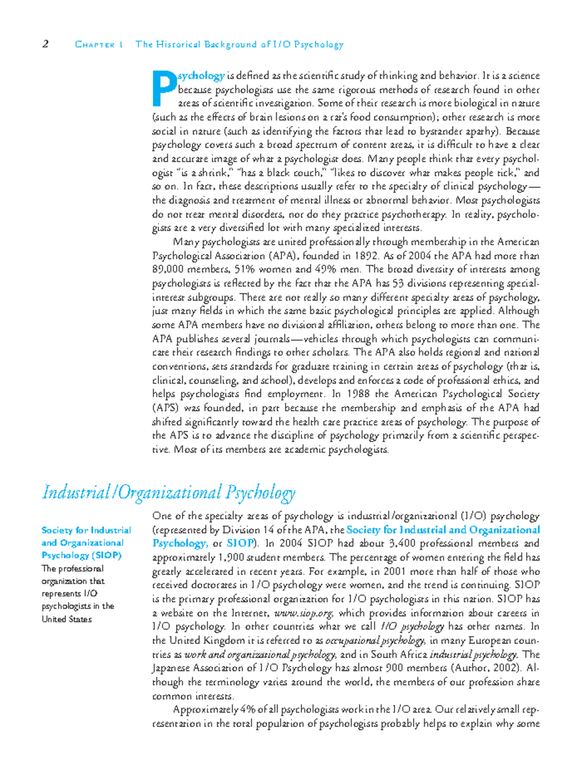 Chapter 1: The Historical Background of I Psychology (PSY 101) - Studocu