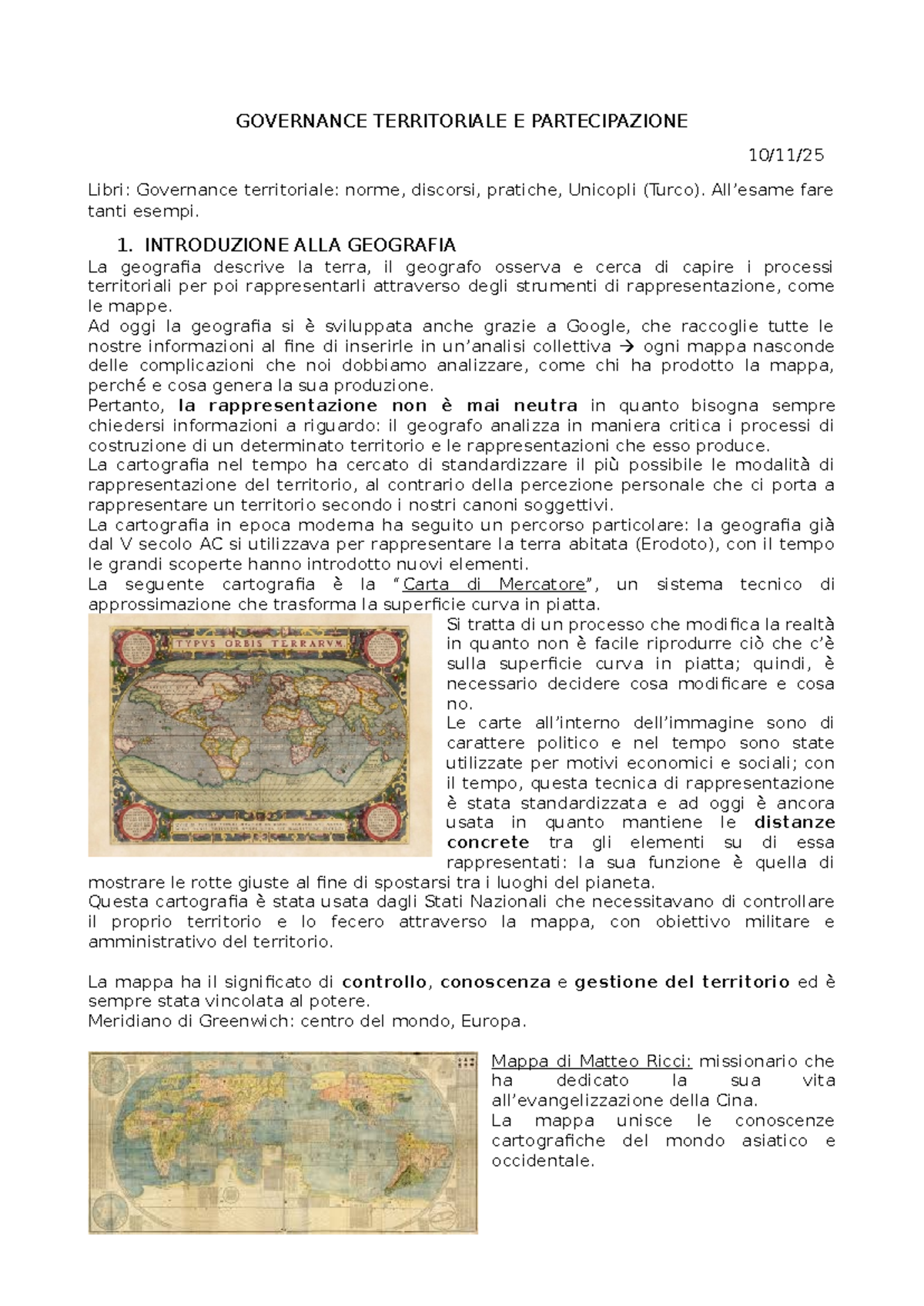 Governance Territoriale e Partecipazione: Analisi e Riflessioni ...