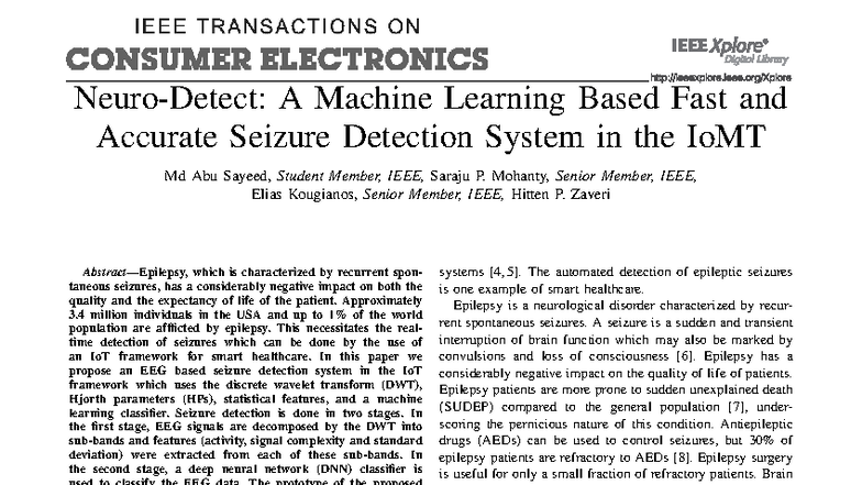 Neuro-Detect: A Machine Learning-Based Fast & Accurate Seizure ...