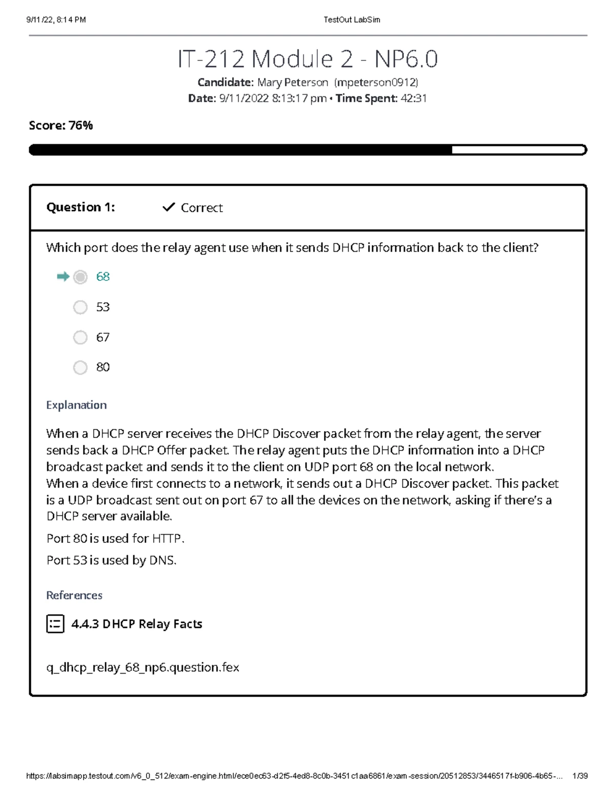 Lab 7 - NTP Service Installation & Verification - IT212 - Studocu