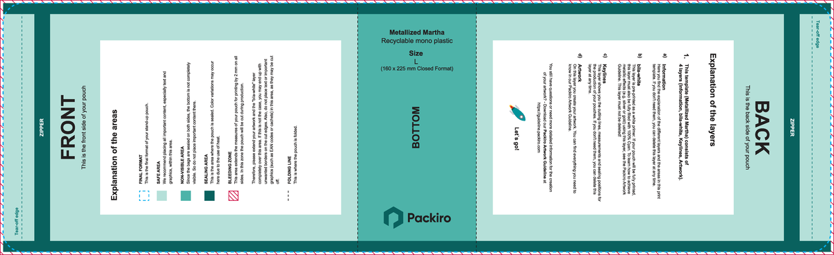 L Size Pouch Design Guide: Metallized Martha Template - Studocu