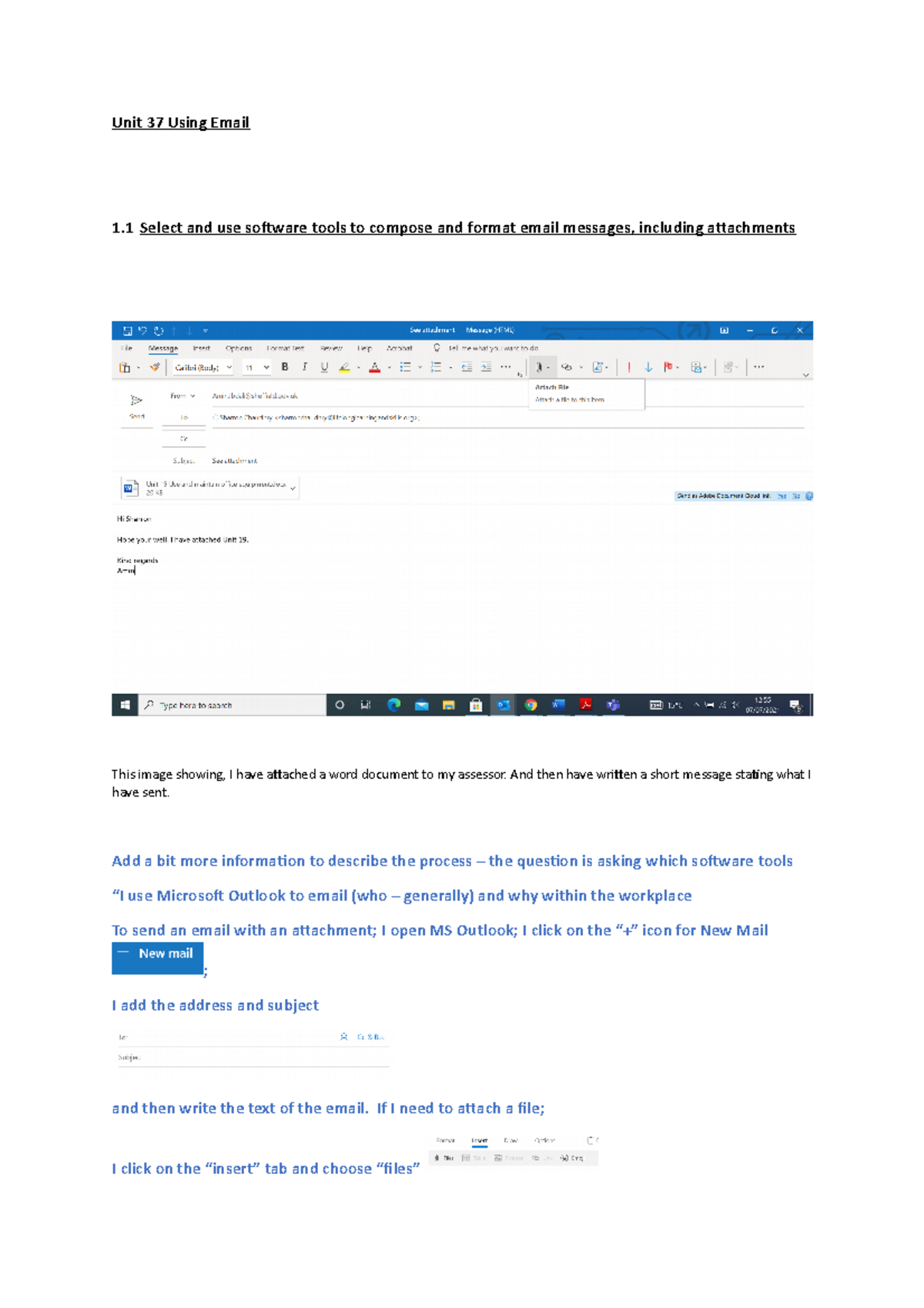 Unit 37: Comprehensive Guide to Using Email Effectively - Studocu