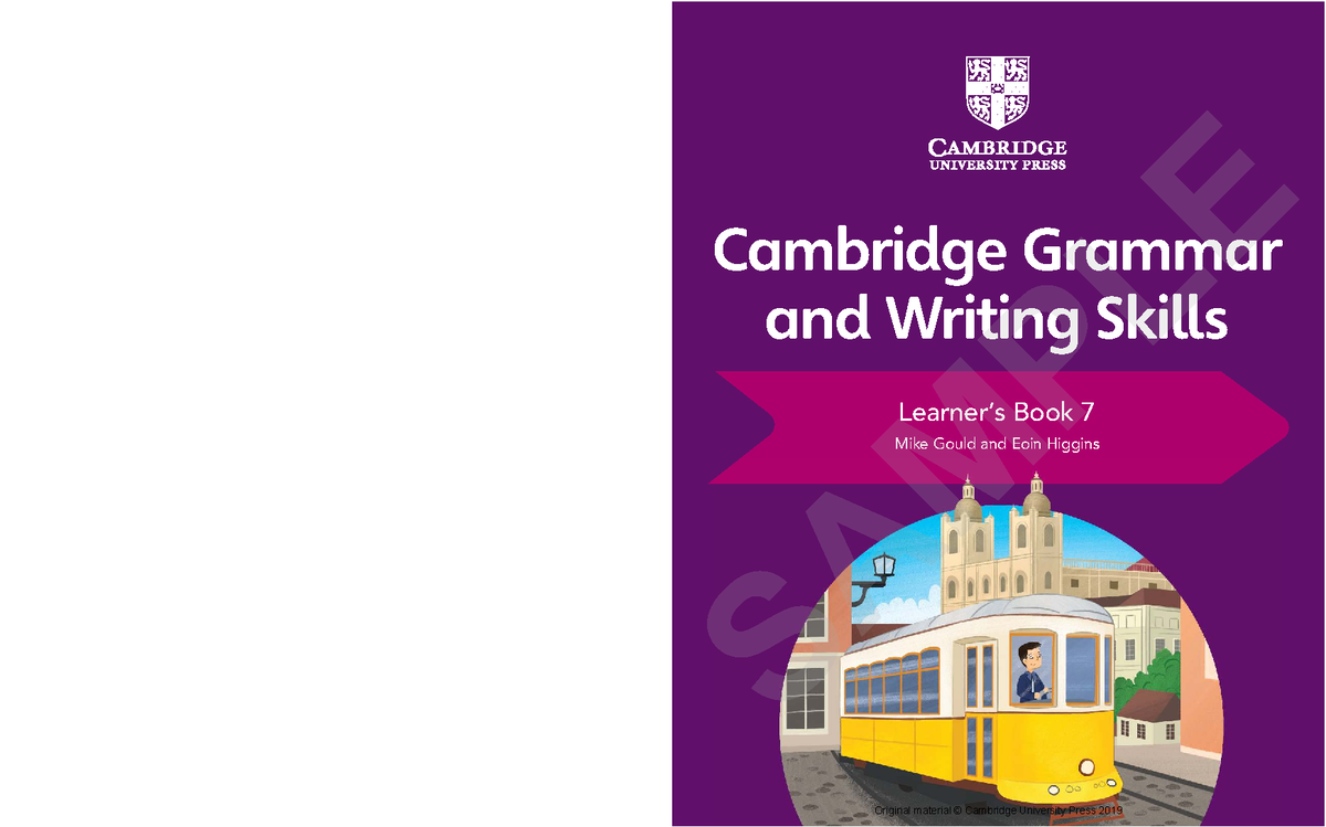Cambridge Grammar and Writing Skills Book 7: Sample Unit on Creating ...