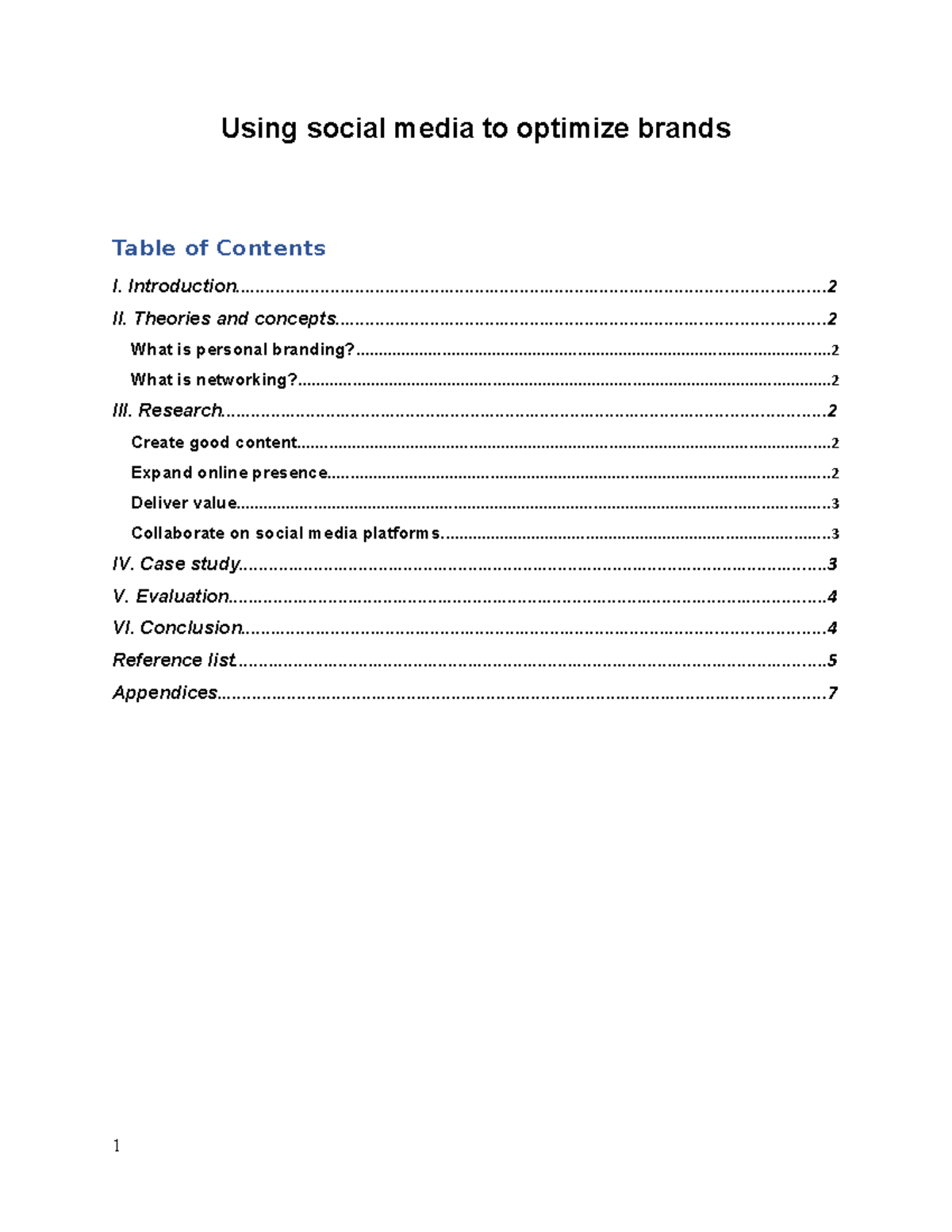 Toolkit [1-2] (not final) - Using social media to optimize brands I ...