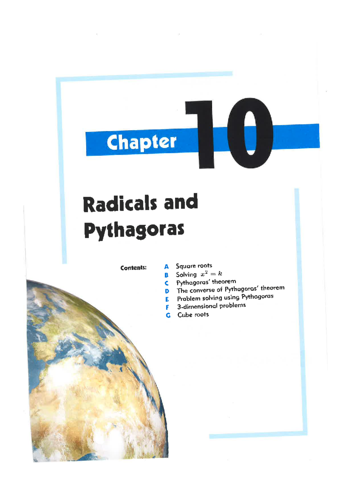 Ch. 10 Practice: Pythagorean Theorem & Problem Solving - Studocu
