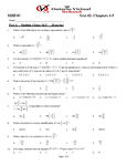 Advanced Functions - University Preparation - Grade: 12 - High School ...