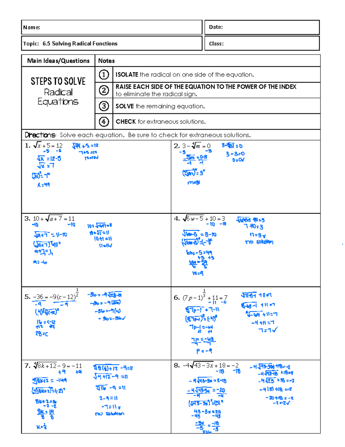 6 - Notes/Answers - DĂŝŶ /ĚĞĂƐͬYƵĞƐƚŝŽŶƐ EŽƚĞƐ H H H H ' - Studocu