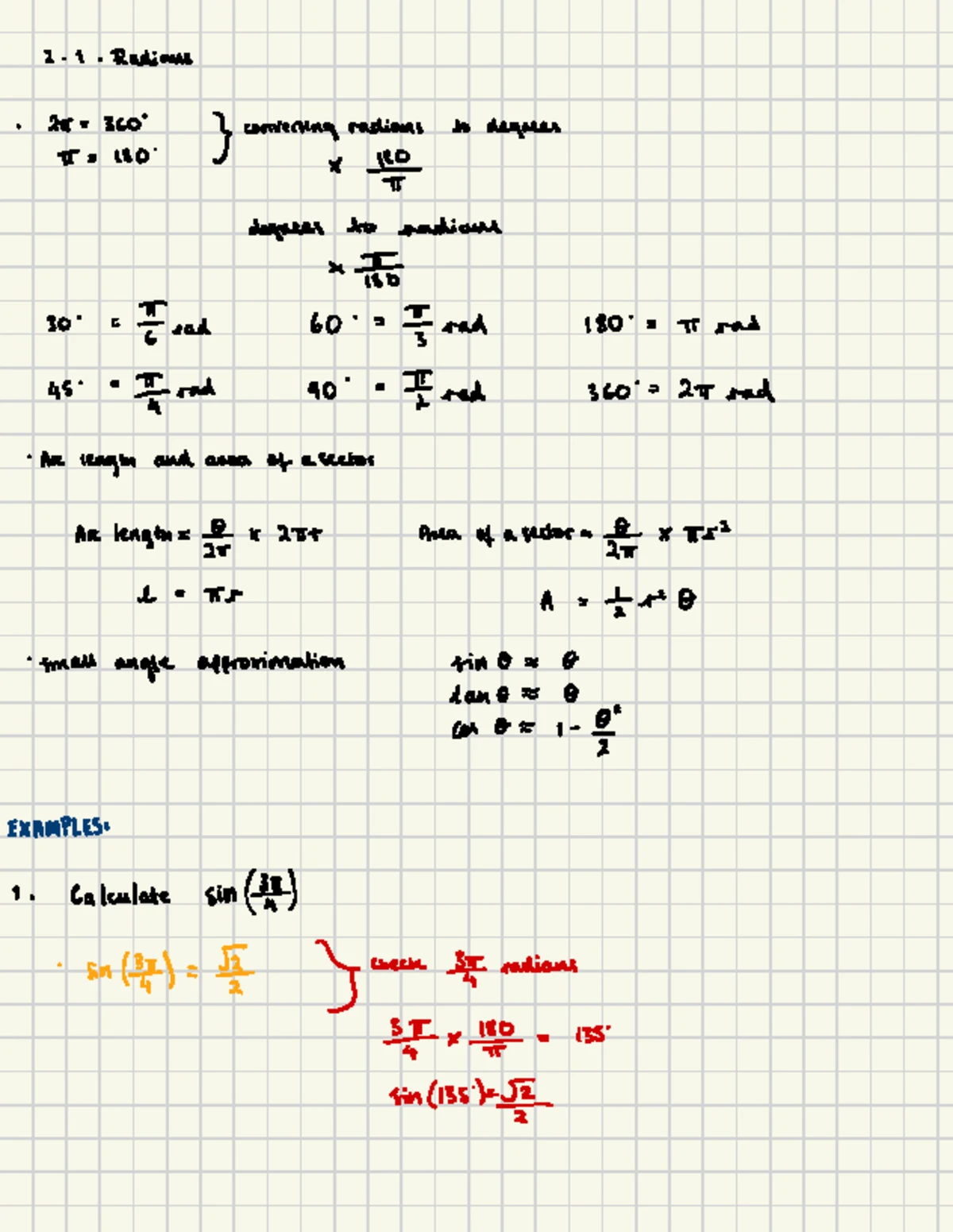 IB AA SL Math Summary Sheets and Key Concepts Overview - Studocu