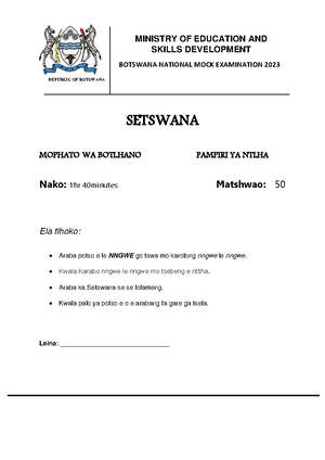 Diane TSA Setswana - nice - 10:46 PM Setswana to english dictionary ...