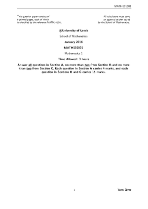 JMC 2024 Question Paper - Junior Mathematical Challenge Thursday 25 ...