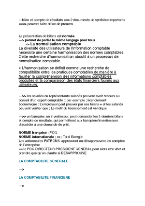 Chapitre 5 le contrôle des comptes - CHAPITRE 5 : le contrôle des ...
