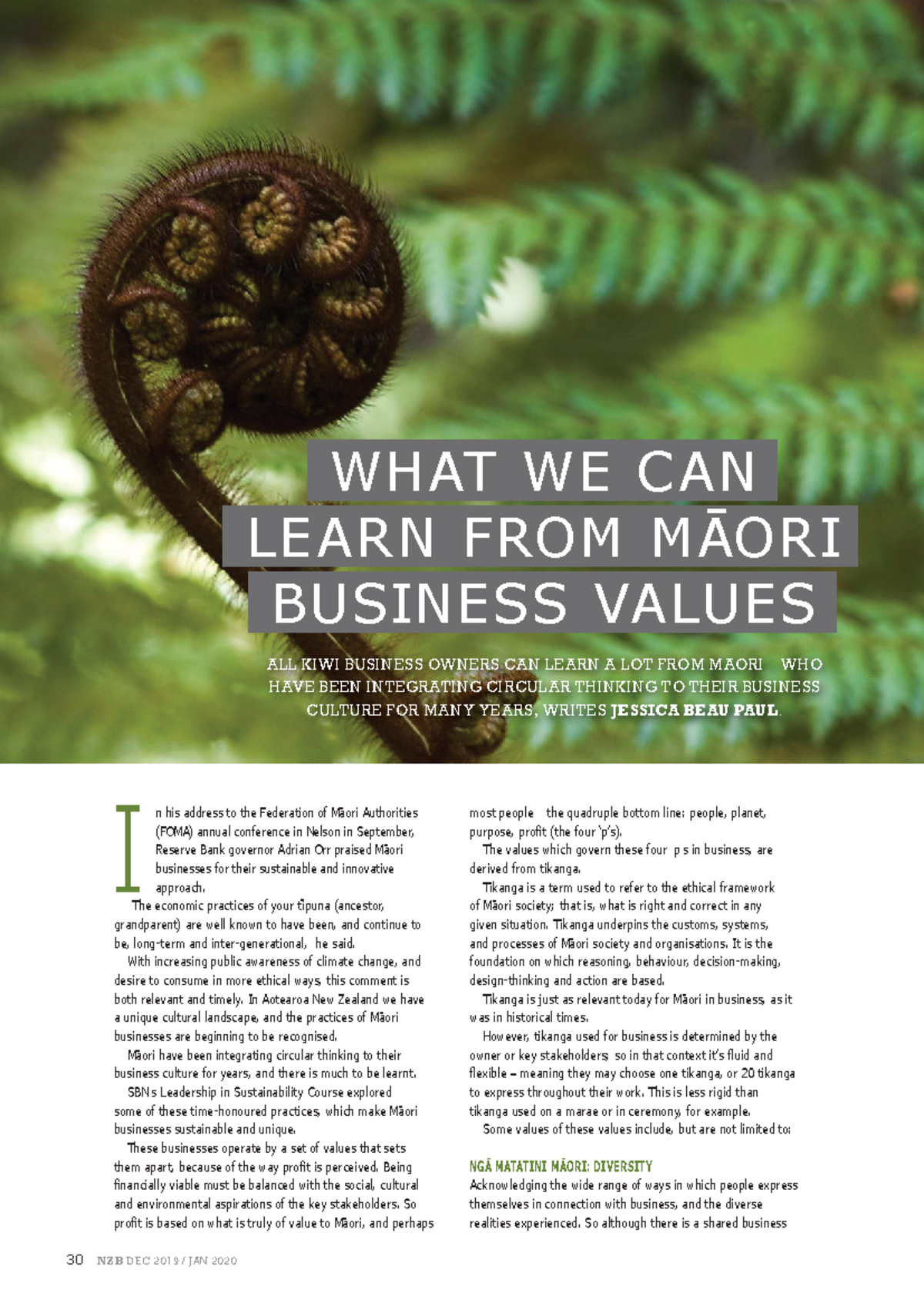 Maori Business Values: Lessons for Kiwi Entrepreneurs on Sustainability ...