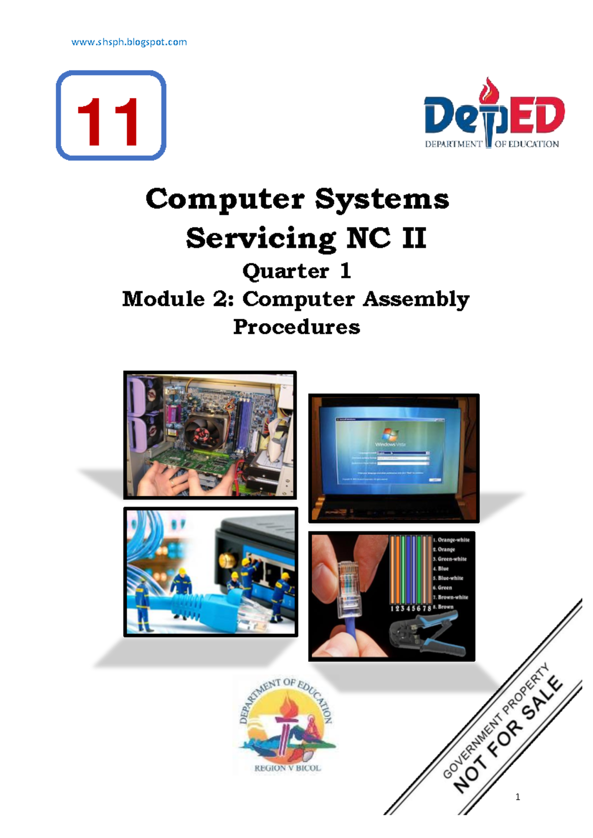 CSS G11 NC II Q1 Mod 2 - Computer Assembly Procedures Guide - Studocu