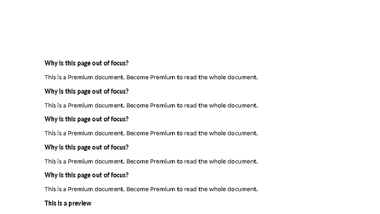 Why is This Page Out of Focus? Premium Document Preview - Studocu