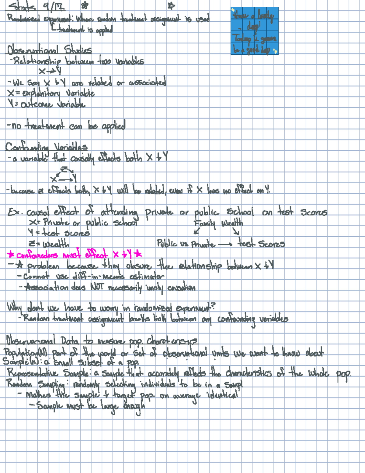 Understanding Randomized Experiments & Observational Studies - Stats 9 ...