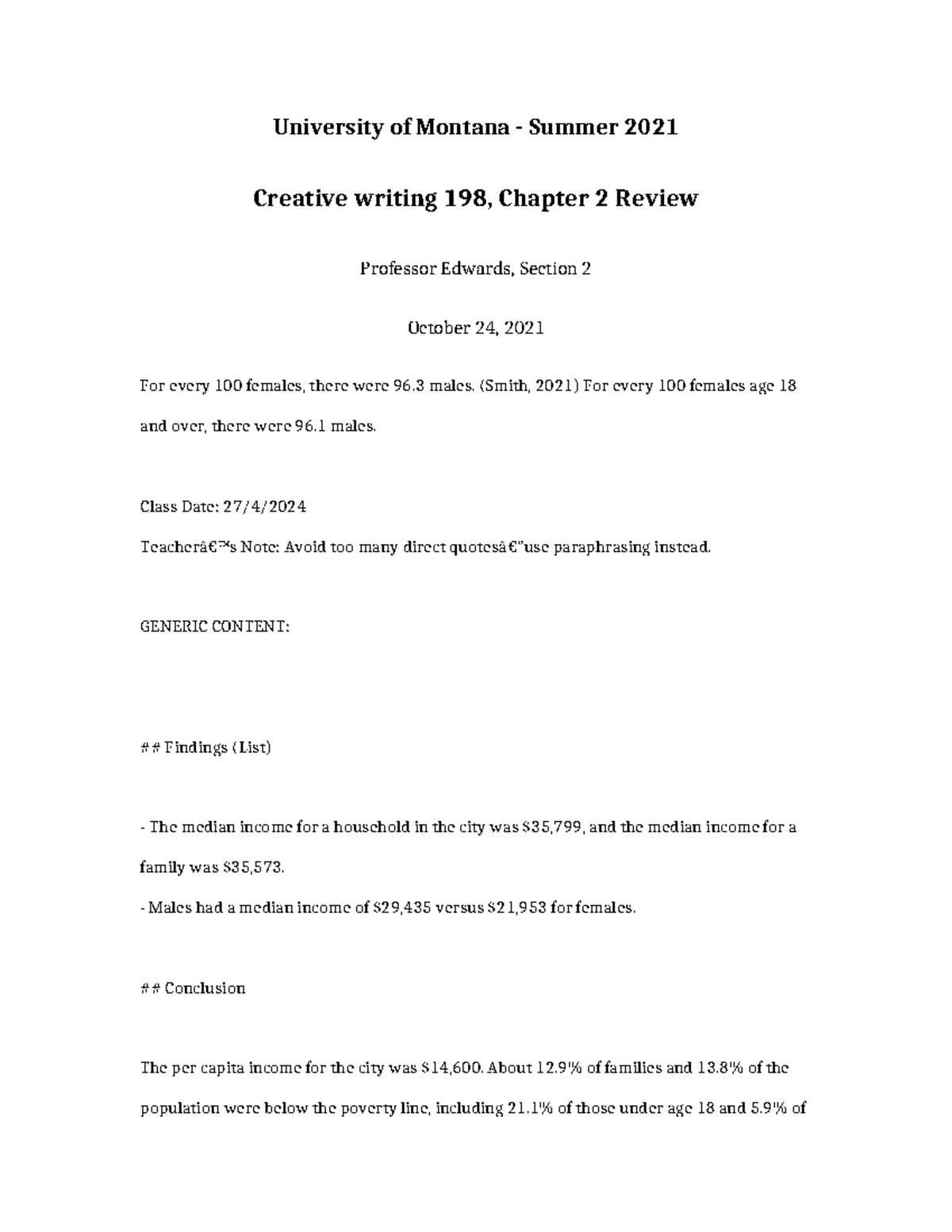 CREATIVE_WRITING_198_CHAPTER_2_REVIEW.docx - University of Montana ...