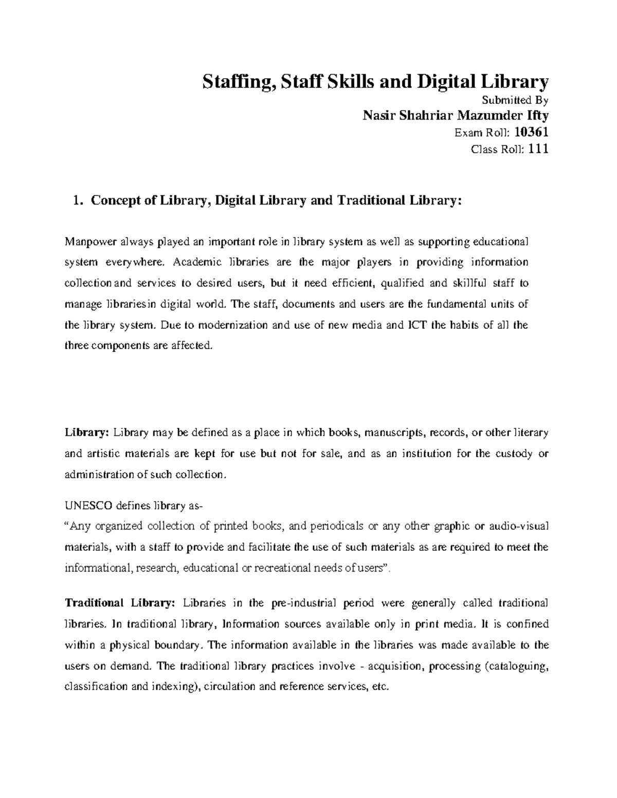 6. Ifty - management science - Staffing, Staff Skills and Digital ...