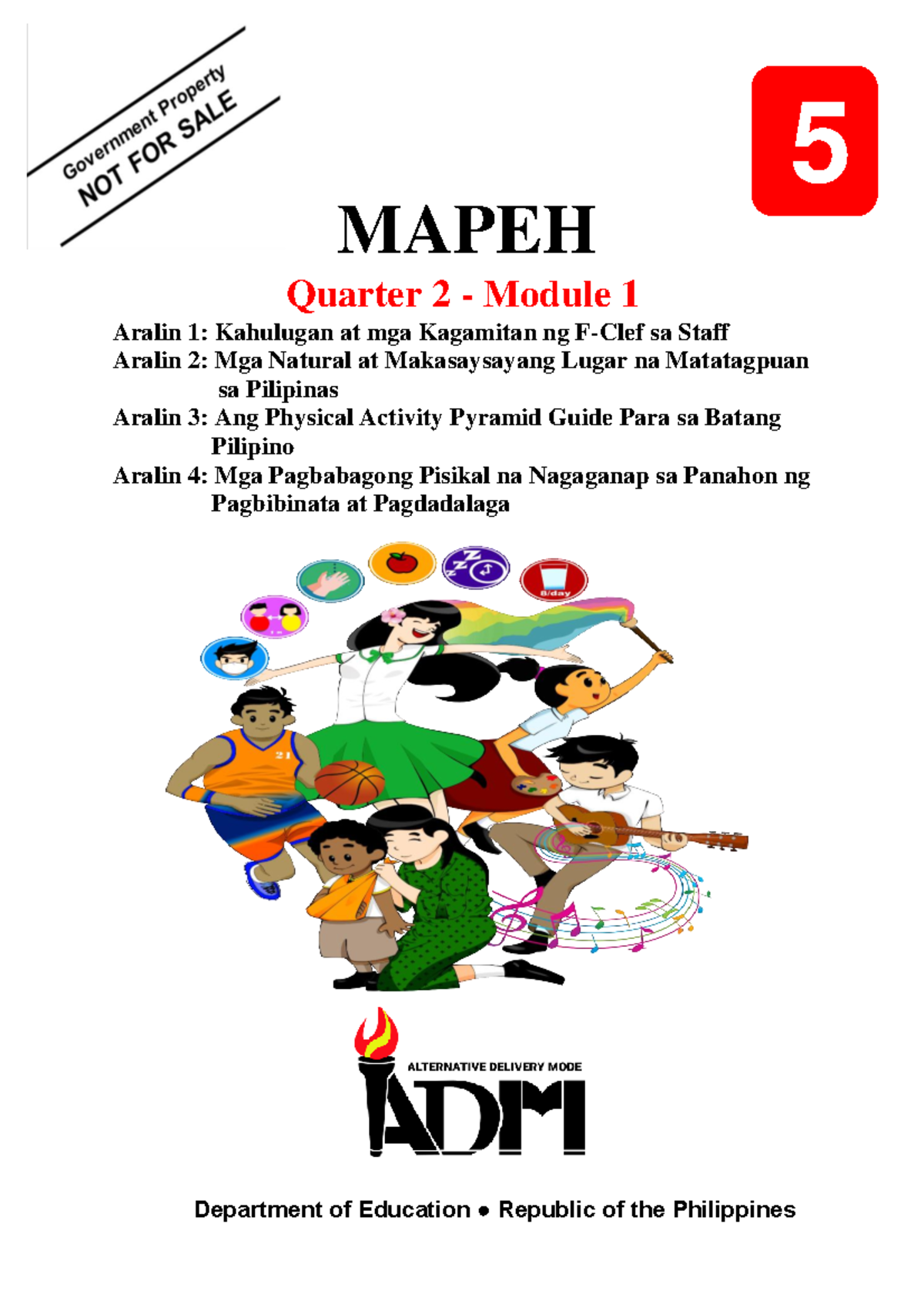 Mapeh 5- Q2-Module-1-Week-1-Trimmed-Ready to print - MAPEH Quarter 2 - Module 1 Aralin 1 ...