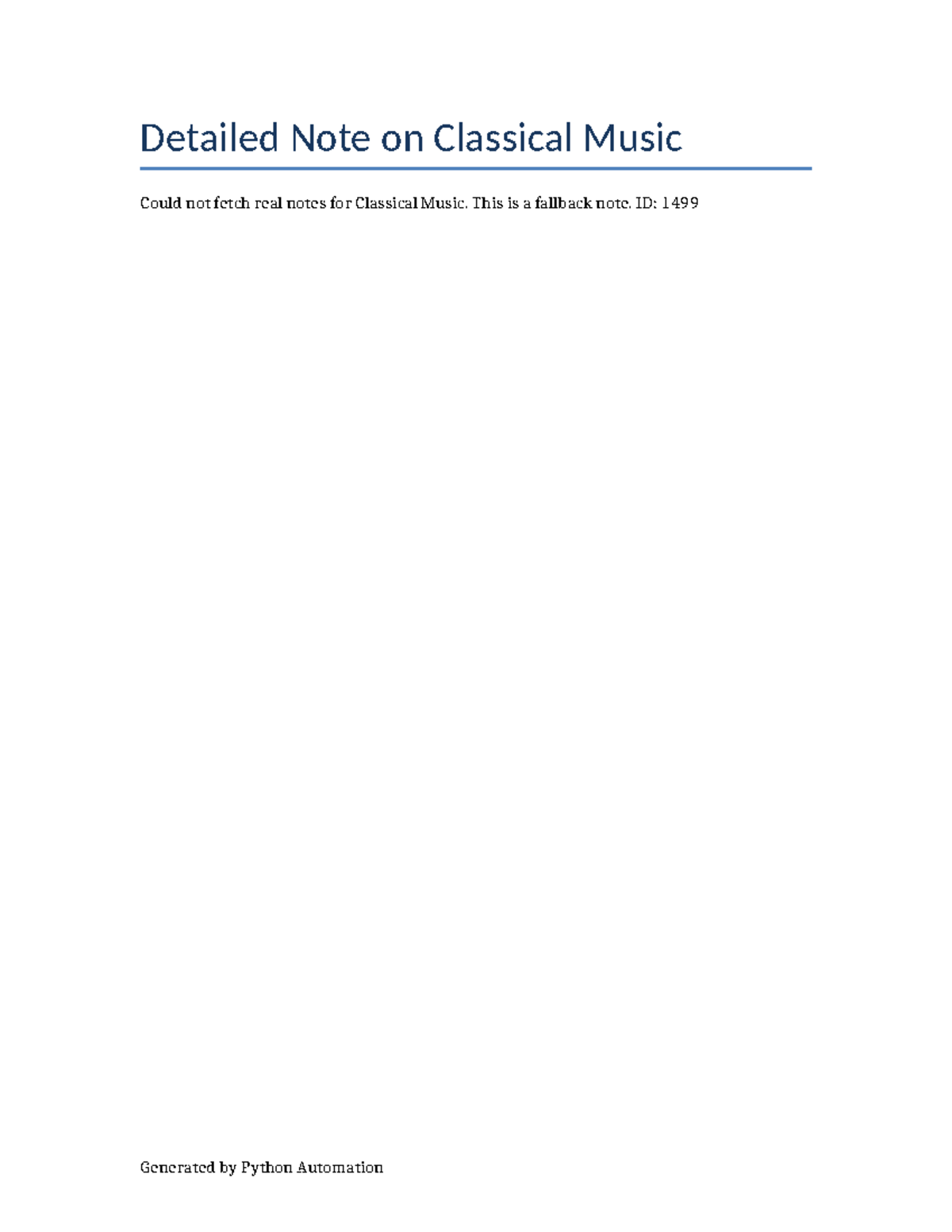 Masternotes Classical Music 14 - ENGLISH 110.01 - Detailed Note on ...