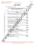 analog and digital electronics - 21cs33 - VTU - Studocu