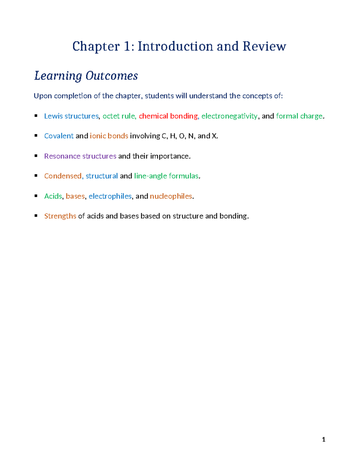Wade Organic Chemistry 9th Ed: Chapter 1 - Atomic Structure & Acids ...
