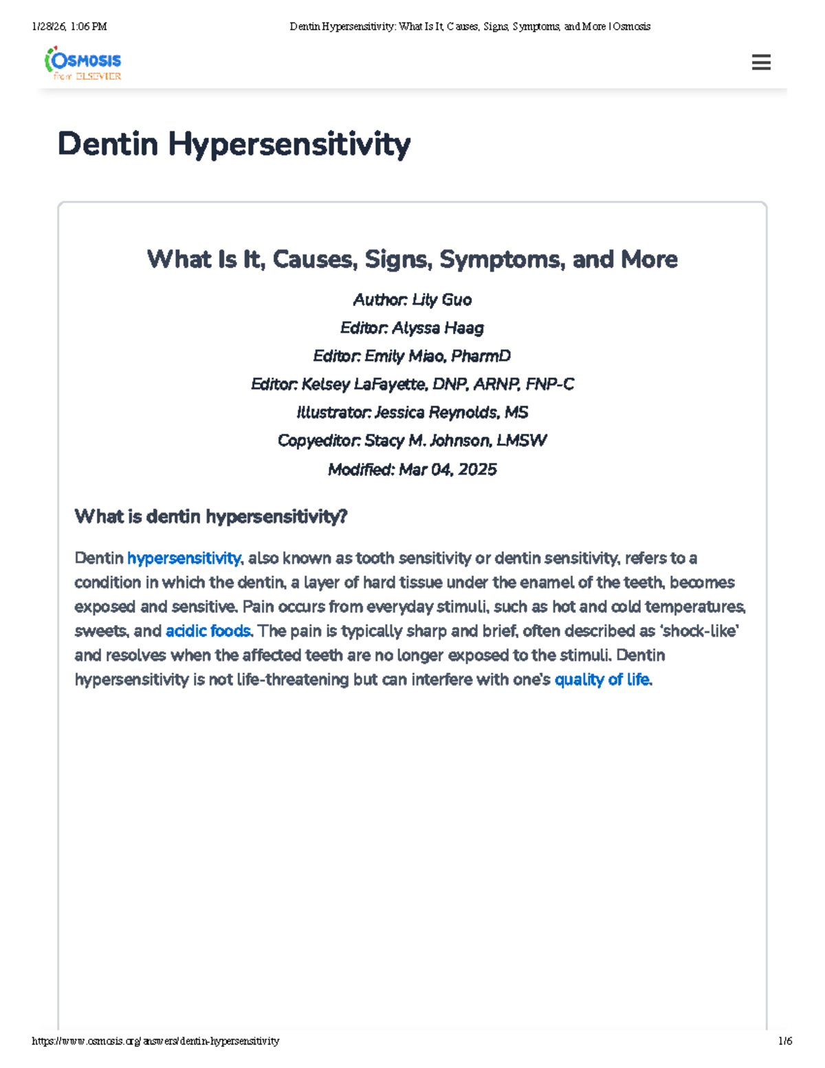4. Dentin Hypersensitivity: Causes, Symptoms, and Treatment Insights ...