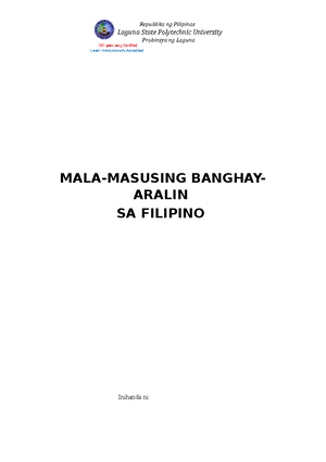 DLL- Pagbasa AT Pagsusuri - GRADE 1 to 12 DAILY LESSON LOG (Pang-araw ...