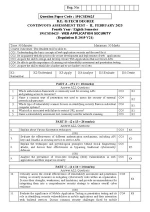 1904012 Machine Learning Question Bank - SRM VALLIAMMAI ENGINEERING ...