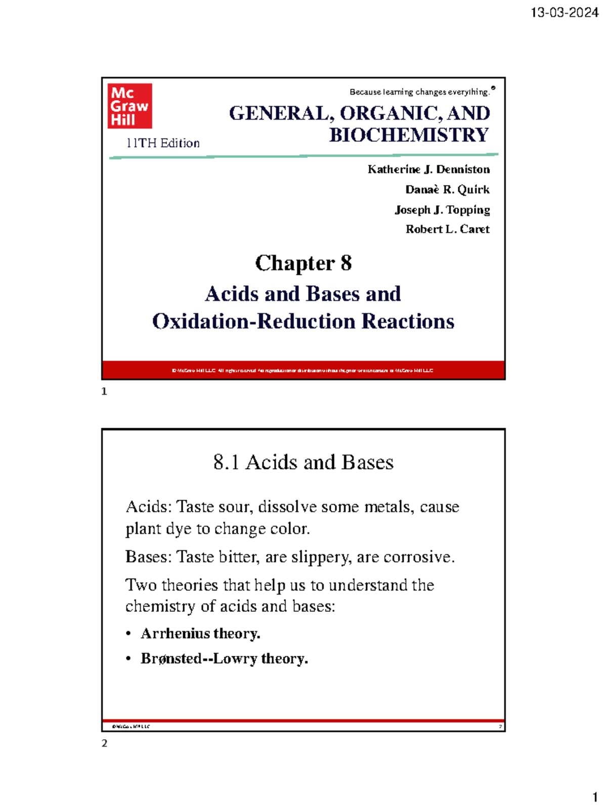 Ch08 MA - Chapter 8 - Because learning changes everything.® GENERAL ...