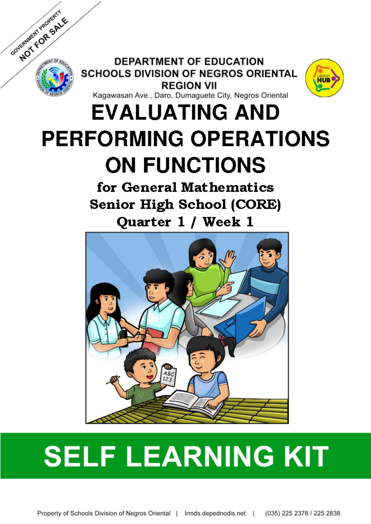 Math 11 CORE Gen Math Q1 Week 1 - 4 EVALUATING AND PERFORMING ...