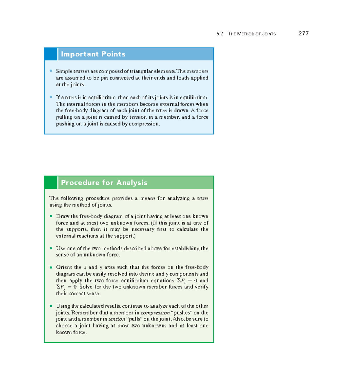 Method of Joints Analysis for Truss Structures (Course Code: F6) - Studocu