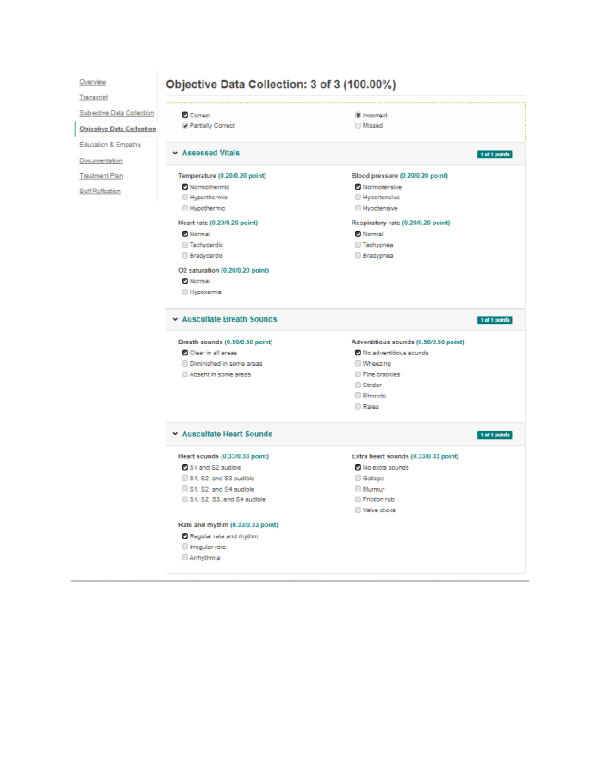 SHADOWHEALTH: Overview of Objective & Subjective Data Collection - Studocu