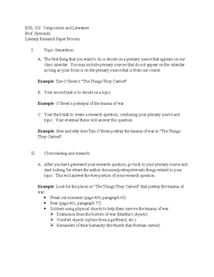 Research Project Power Point Presentation Assignment Instructions ...