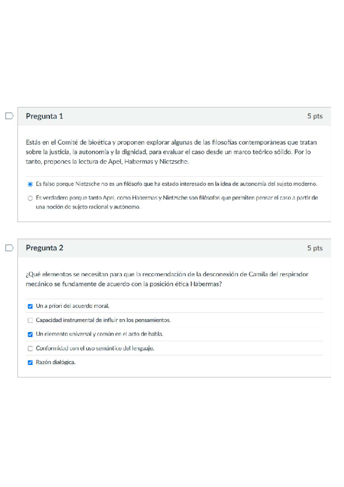 Trabajo Práctico #3 - 100 - Ética y Deontología: Preguntas y Respuestas ...