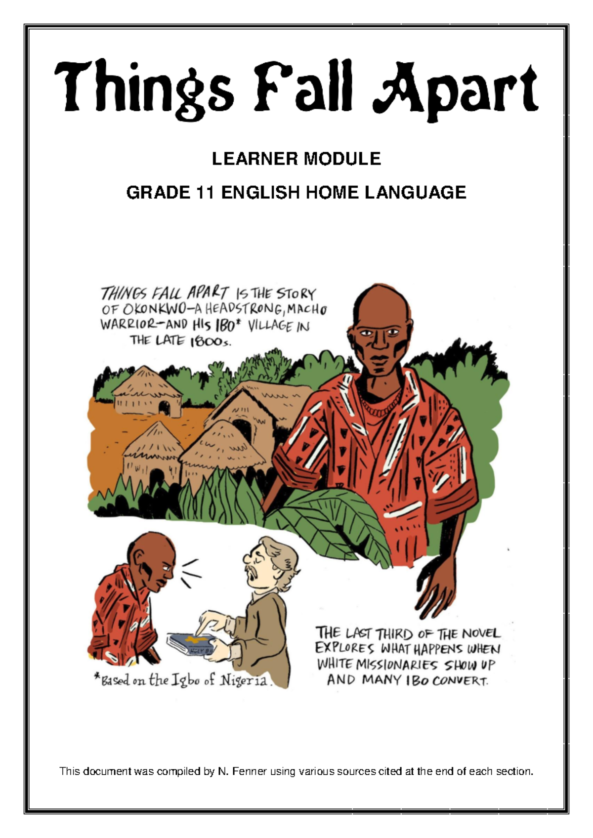 TFA Learner Module: Grade 11 English - Things Fall Apart Study Notes ...