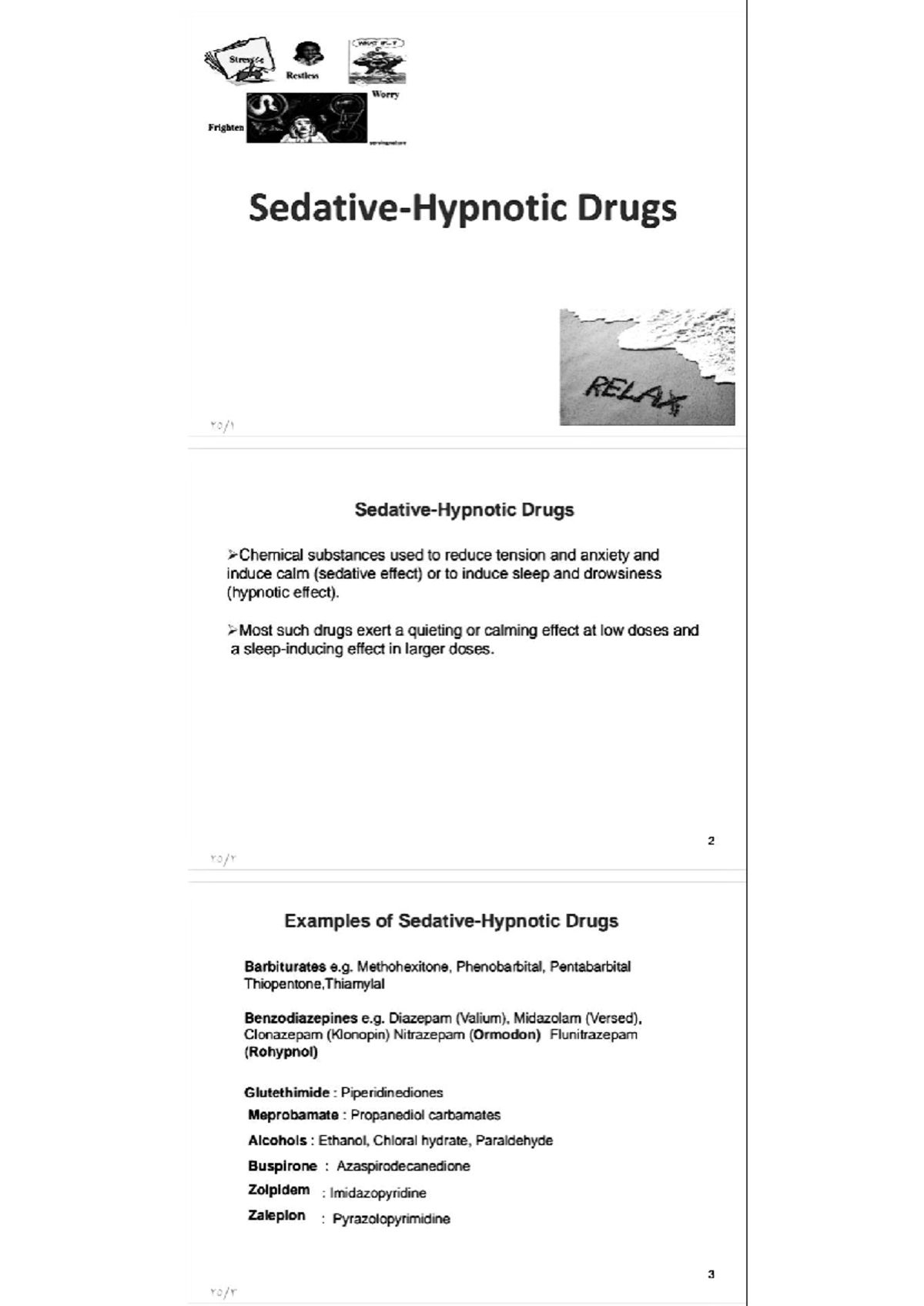 Sedative and hyb - Ehjwkg2v - Stress Restless Worry Frighten Drugs ...