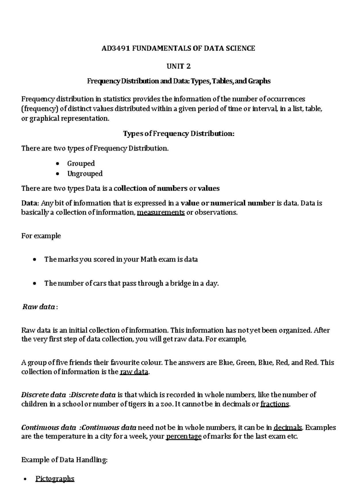 AD3411 Data Science and Analytics Lab Manual - Exploring Pandas DataFrame - Studocu