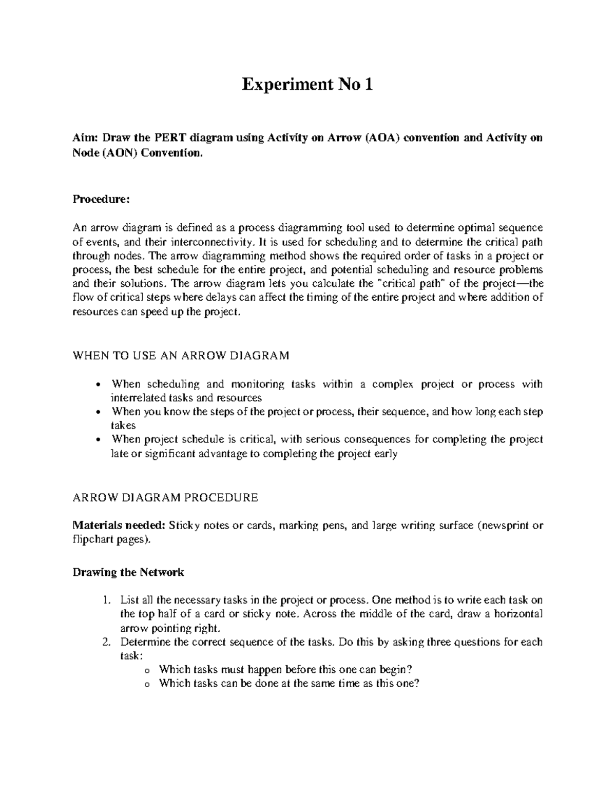 SPM Lab Manual - Practical Exercises on Project Management Tools - Studocu