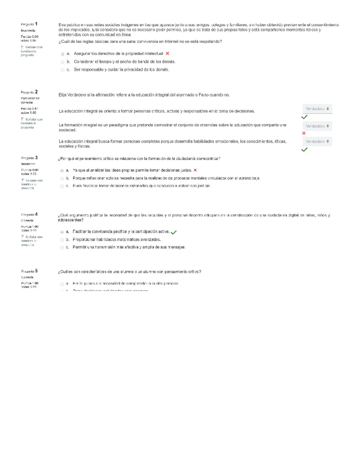 Habilidades Docentes en la Educación Integral: Curso USICAM - Studocu