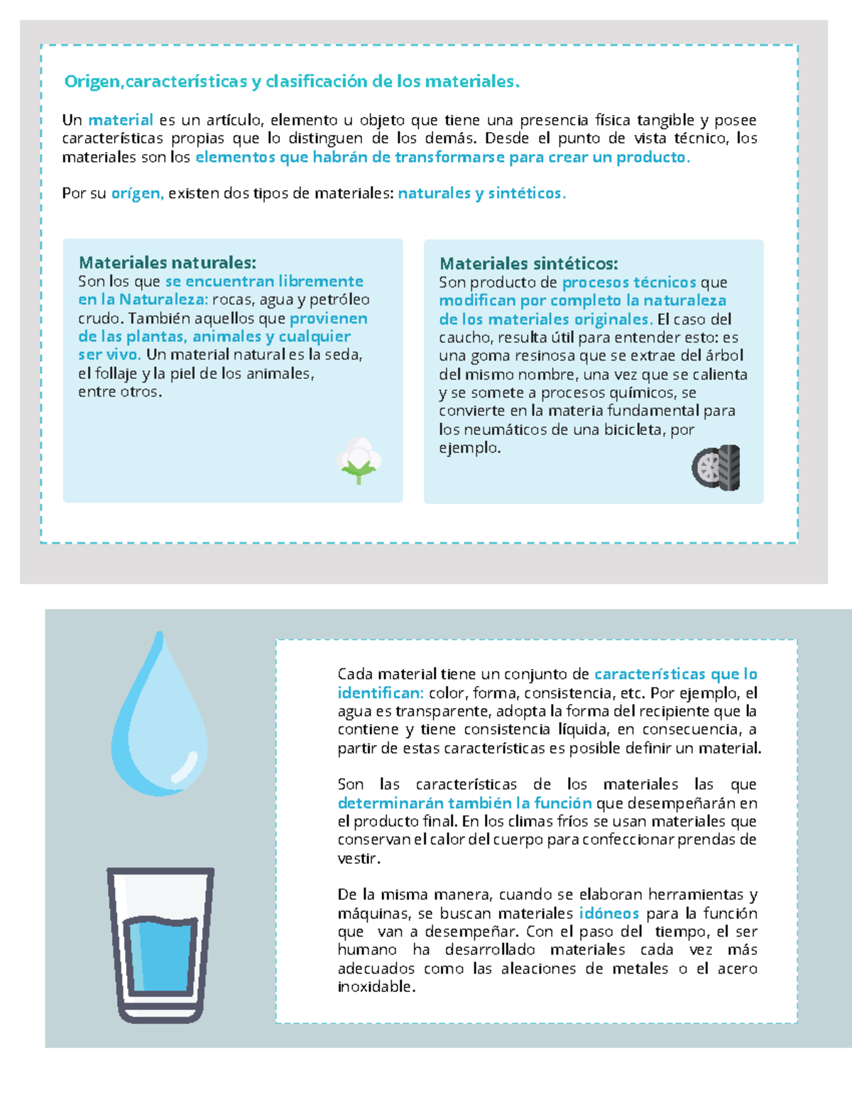 Clasificación y Características de Materiales - 05 Infografía - Studocu