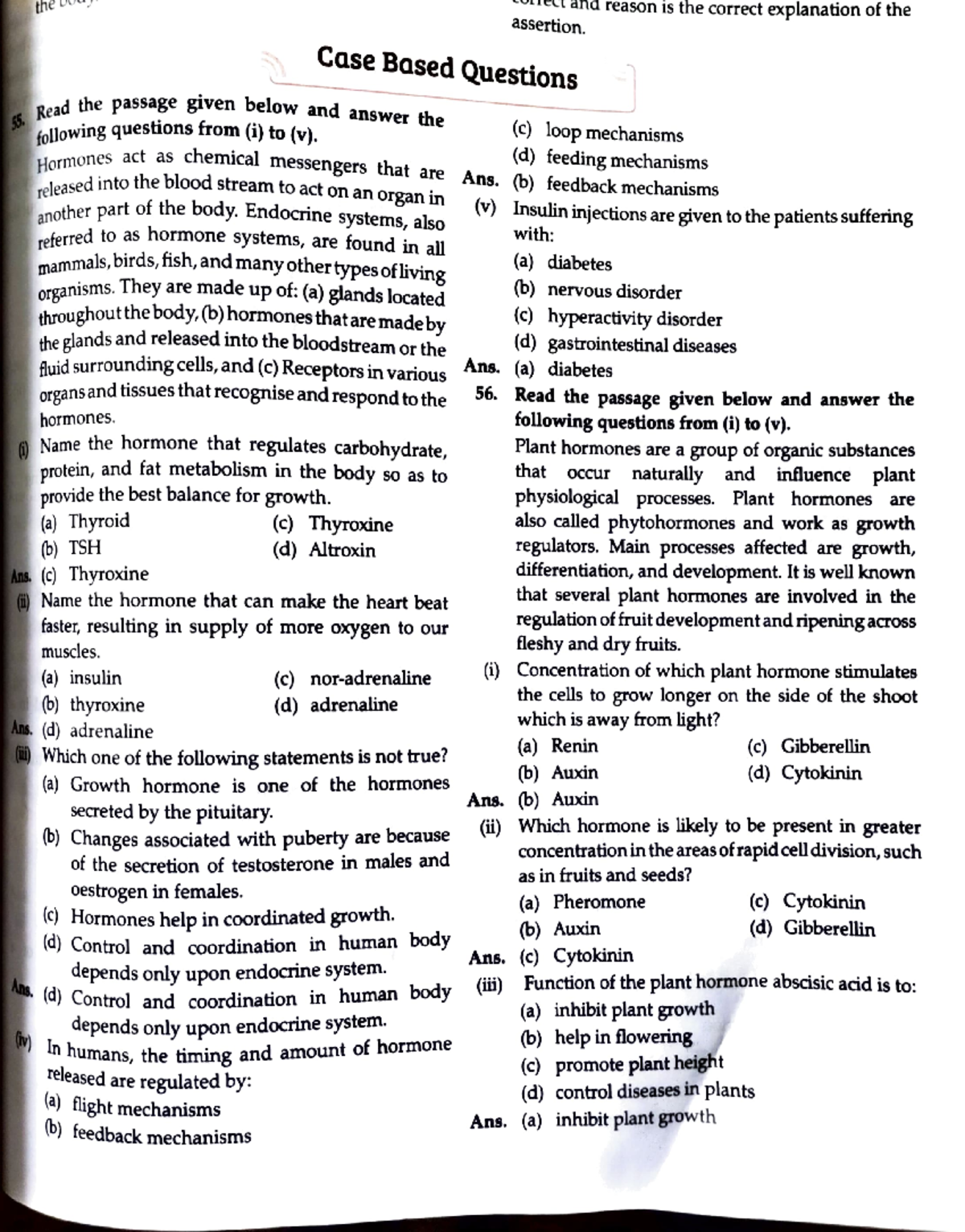 Adobe Scan 16-Feb-2025 - the 55. Read the passage given below and ...