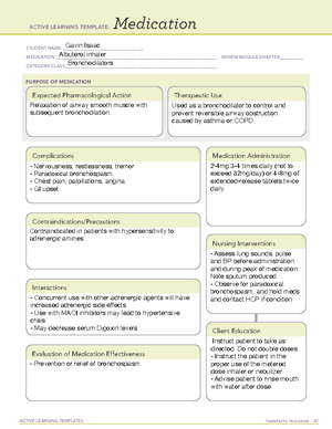 Chlorpromazine - medication templates ati - ####### ACTIVE LEARNING ...