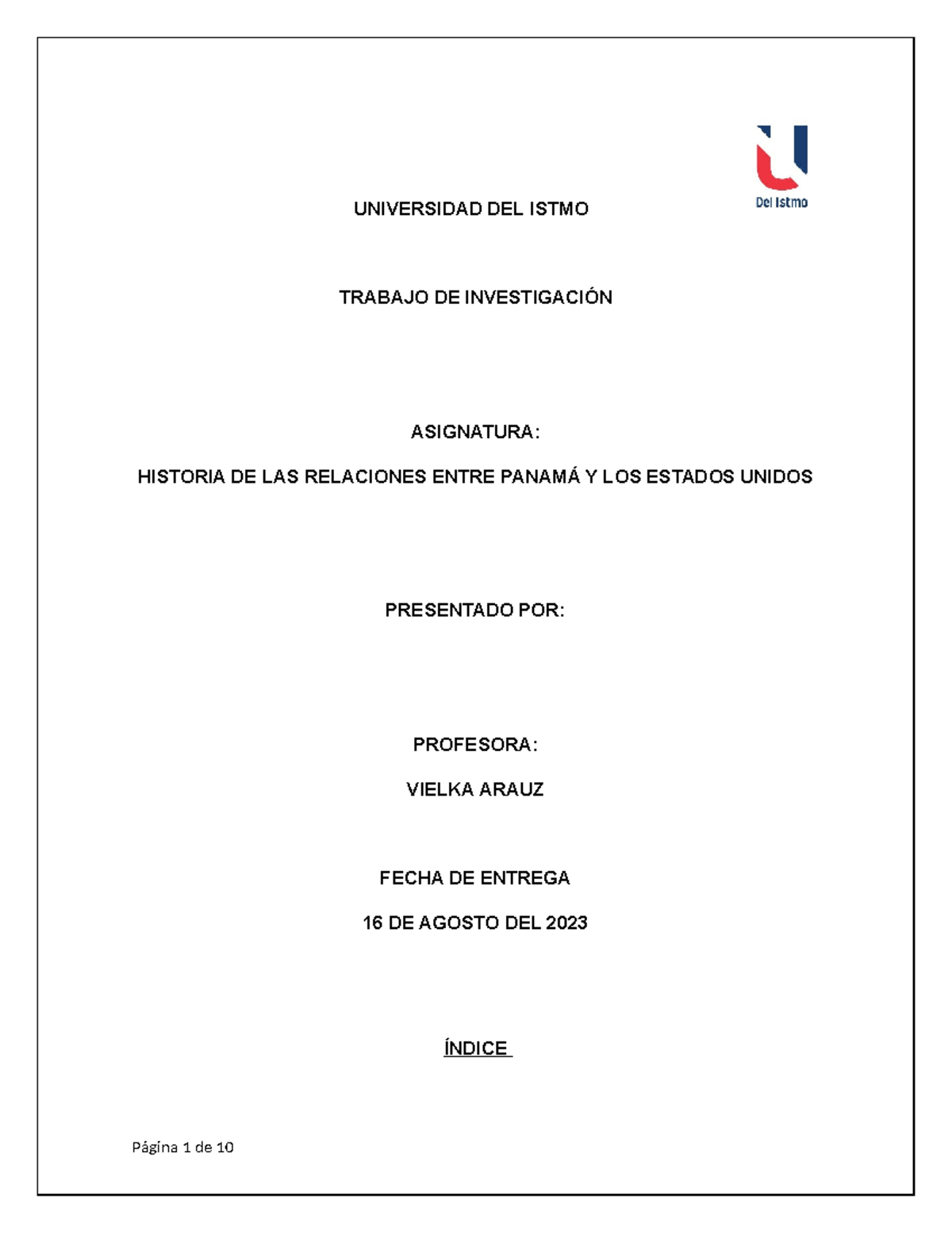 Relaciones Históricas entre Panamá y EE.UU. - Investigación Histórica ...